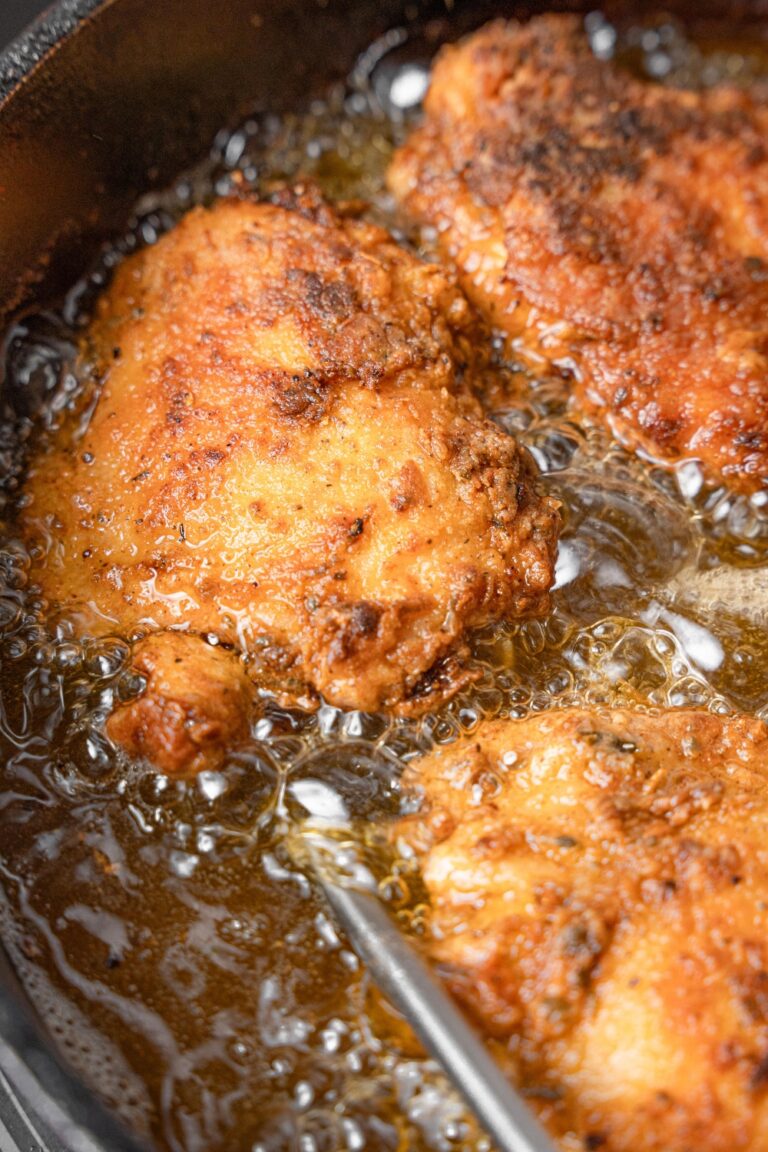Quick and Easy Mustard Fried Chicken Recipe