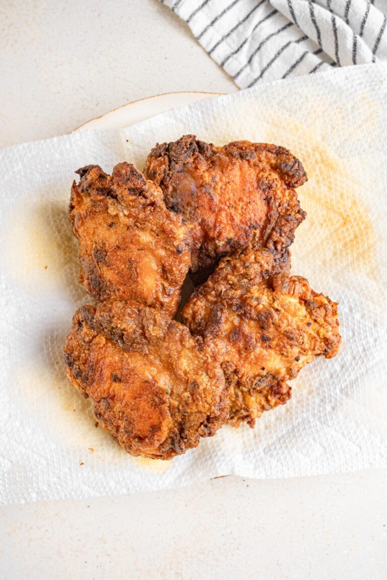 Quick and Easy Mustard Fried Chicken Recipe