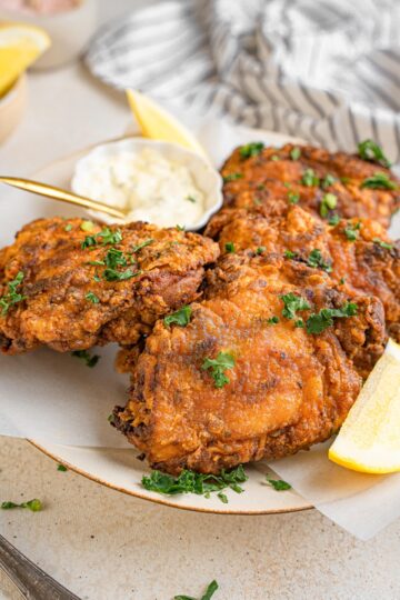 Quick and Easy Mustard Fried Chicken Recipe
