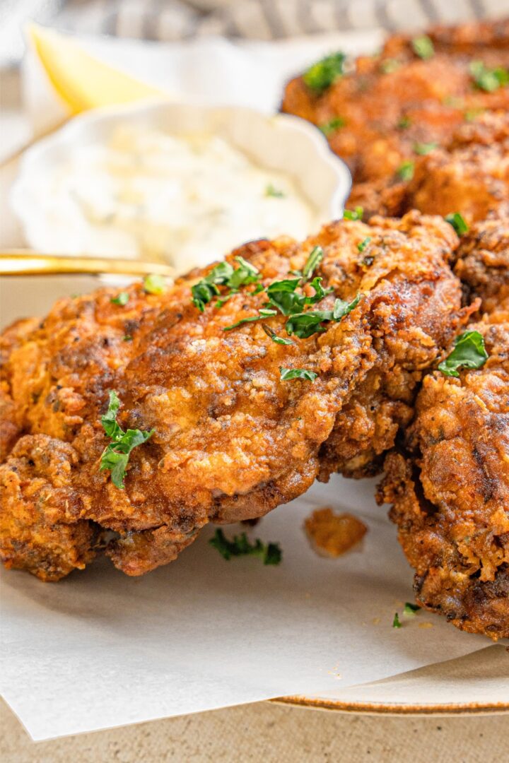 Quick and Easy Mustard Fried Chicken Recipe