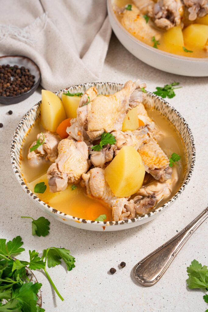Bahamian Chicken Souse