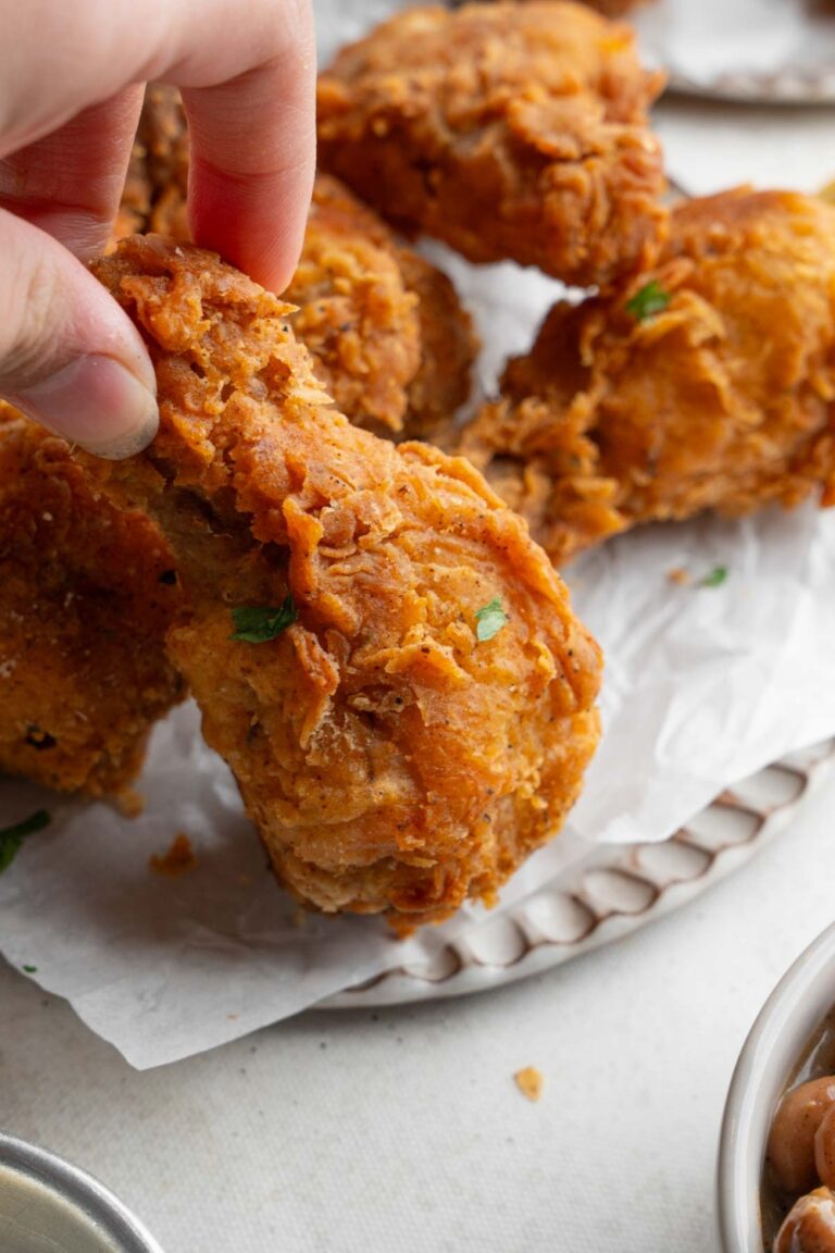 Crispy Deep Fried Chicken Legs