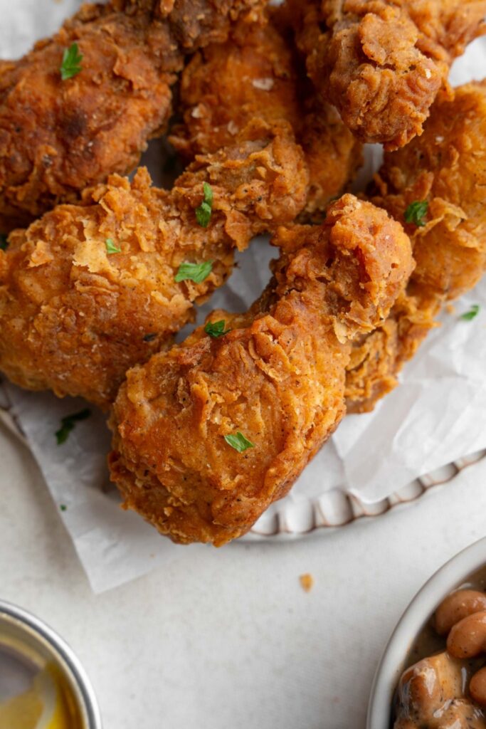 Crispy Deep Fried Chicken Legs