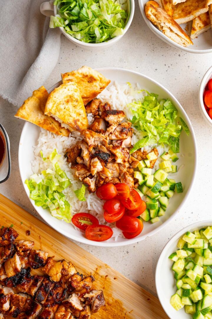 How To Make Cava's Chicken At Home (Full Bowl Recipe)