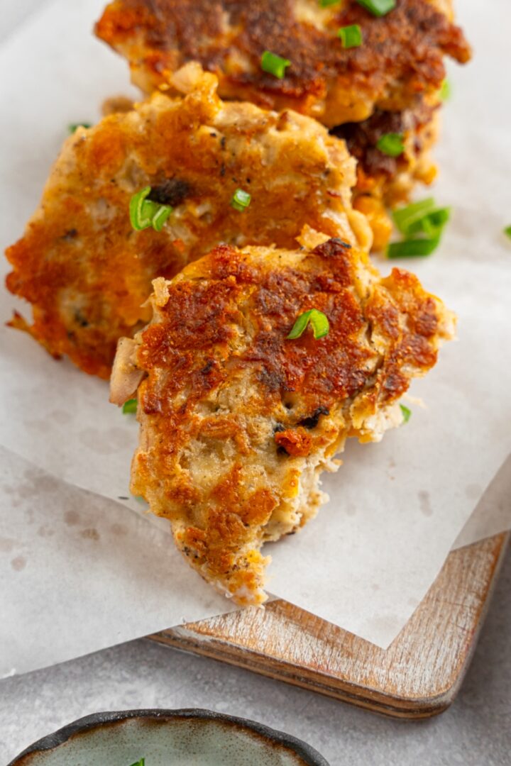 Chicken Fritters (With Leftover Rotisserie Chicken)