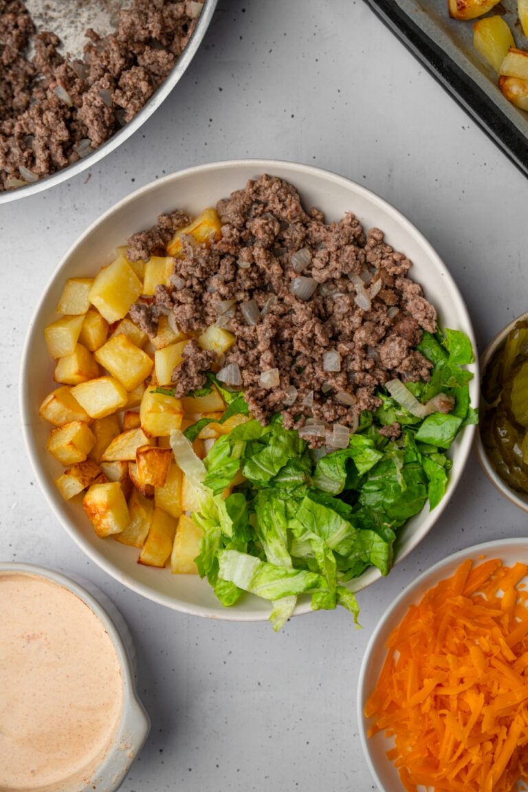The Loaded Burger Bowls Recipe I Can't Stop Making