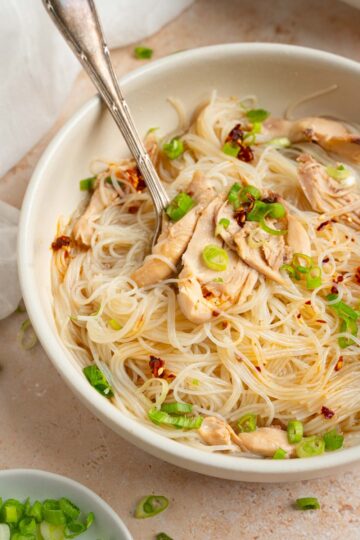 Chicken Long Rice (Hawaiian Chicken Noodle Soup Recipe)
