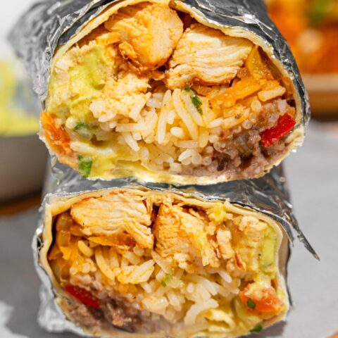 Chipotle Chicken Burrito Recipe | Copycat Chipotle Burrito at Home